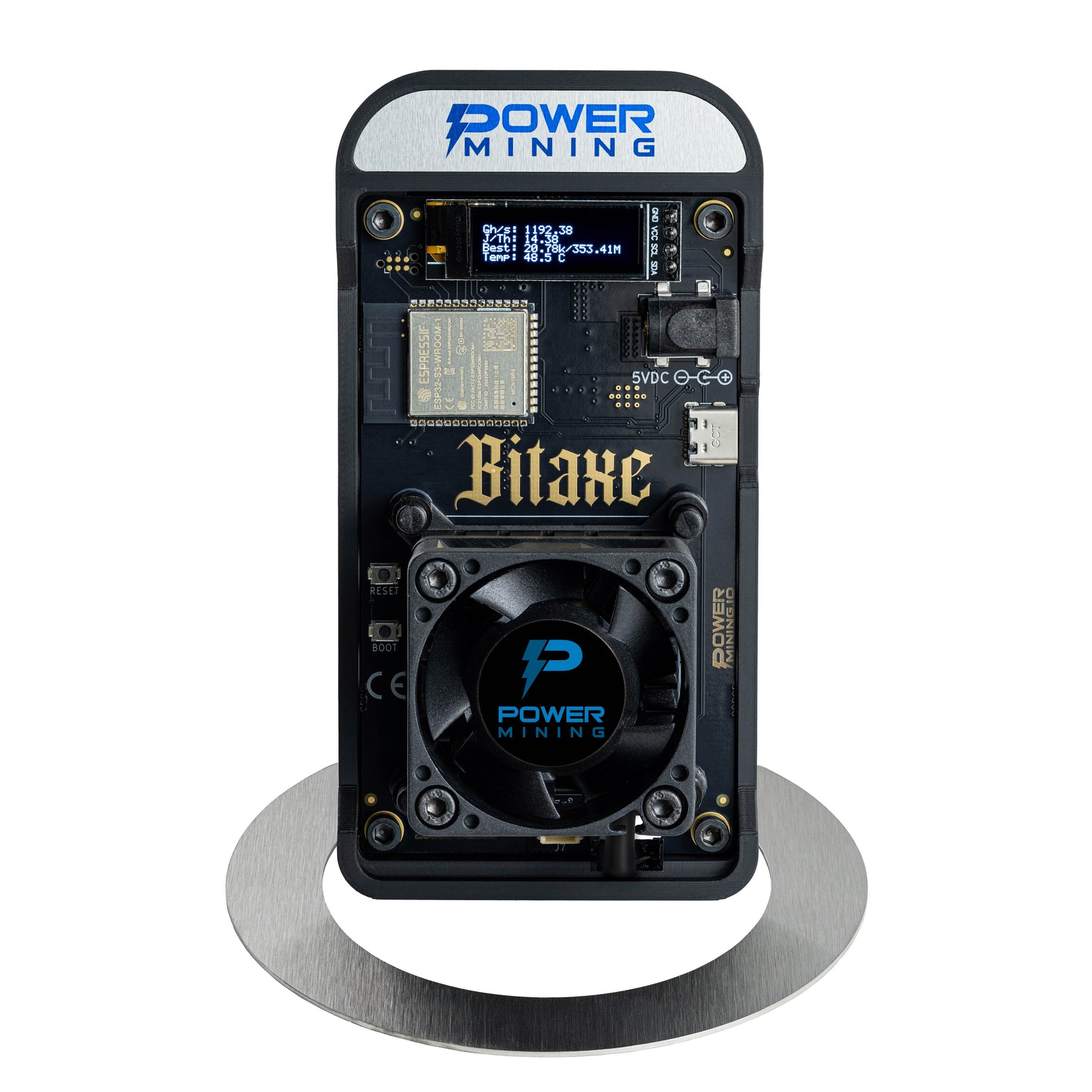 Bitaxe Gamma – Open Source ASIC Miner 1.1TH/s 18W – Power Mining