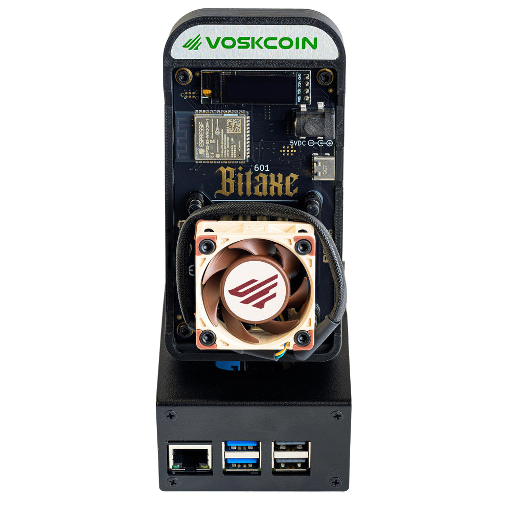 Bitaxe Gamma Node 1.1 TH/s - Built on Raspberry Pi 5 – Power Mining